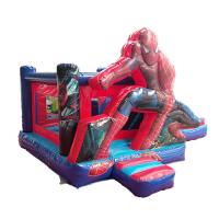 China 14 Years PORTABLE Jumping Bounce House Bouncy Castle Slide Combo Inflatable Bouncer for sale