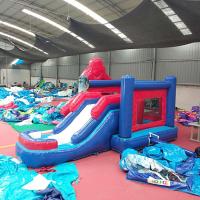 China 14 Years PORTABLE Jumping Bounce House Bouncy Castle Slide Combo Inflatable Bouncer for sale
