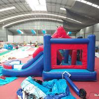 China 14 Years PORTABLE Jumping Bounce House Bouncy Castle Slide Combo Inflatable Bouncer for sale