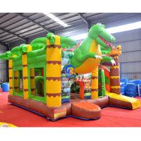 China Commercial Bouncy House PVC Inflatable Bouncer Castle Combo Slide in Jungle Dino Park for sale