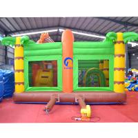 China Commercial Bouncy House PVC Inflatable Bouncer Castle Combo Slide in Jungle Dino Park for sale