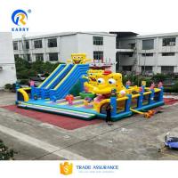China 2024 Inflatable Castles for Kids Combo Castle Slide at Amusement Park by Air Express for sale