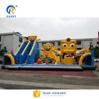 China 2024 Inflatable Castles for Kids Combo Castle Slide at Amusement Park by Air Express for sale
