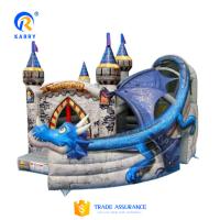China Amusement Inflatable Kids Activity Center with Customizable Castle and Bouncing House for sale