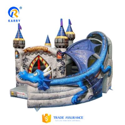 China Amusement Inflatable Kids Activity Center with Customizable Castle and Bouncing House for sale