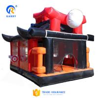 China Budokan Inflatable Trampoline Castle PVC Material Jolly Jumper Bouncy Castle 6*5*4.2m for sale