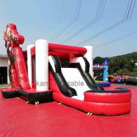 China Spiderman Inflatable Bounce House Combo Jumping Castle for Children's Entertainment for sale