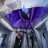 China PORTABLE Halloween Theme Inflatable Haunted Bounce House for Adults' Entertainment for sale