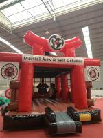China EN71/EN14960/CE Certified Blow-up Samurai Pavilion Bounce House With Blower for School for sale