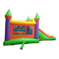 China Unisex Inflatable Bouncing House Double Slide Air Jumping Castle with PVC Material for sale