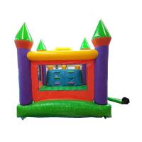 China Unisex Inflatable Bouncing House Double Slide Air Jumping Castle with PVC Material for sale