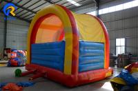 China Inflatable Castle Game Big Mouth Monkey Happy Animal World Theme Bouncing House with Slide for sale