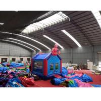 China CE Blower Included Spider-Man Inflatable Bouncer Custom Commercial Bounce House for sale