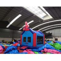 China CE Blower Included Spider-Man Inflatable Bouncer Custom Commercial Bounce House for sale