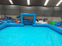 China Outdoor Playground Arena Court Inflatable Soccer Bubble Bumper Ball Field for Castle for sale