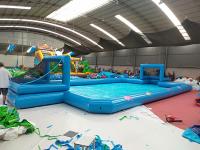 China Outdoor Playground Arena Court Inflatable Soccer Bubble Bumper Ball Field for Castle for sale