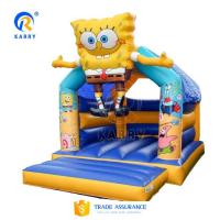 China Thread Accessories Happy Hop Bouncer Castle for Children Cartoon Dophin Inflatable Toy for sale