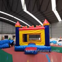 China Commercial Kids Adults Inflatable Bounce House with Air Blower Fun Blow Up Trampoline for sale