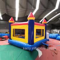China Commercial Kids Adults Inflatable Bounce House with Air Blower Fun Blow Up Trampoline for sale