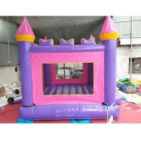 China Pink Inflatable Bouncer Castle for Children's Indoor Jumping Fun for sale