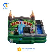 China Popular Inflatable Bounce House with Slide and Water Slide Features PORTABLE OEM. ODM for sale