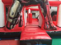 China KR-BH610 Super Hero 3D Spiderman Kids Inflatable Bouncer Jumping Castle for sale