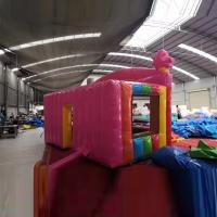 China Party Must-Have Commercial Rental Kids Concession Stand with Inflatable Bouncy Castle for sale
