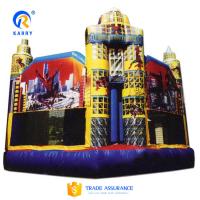 China PVC Customized Color Spider-Man Bouncy Castle for Outdoor Kids Inflatable Sport Games for sale