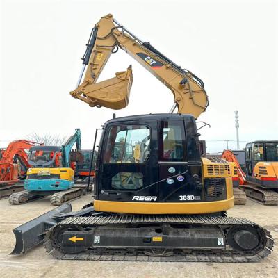 China Good condition Japan Caterpillar 308 DCR second hand 90% new excavator machine for sale