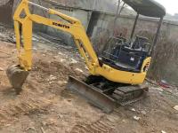 China Used earth moving machinery crawler excavator 2 ton high quality mini excavator Komatsu pc 18 MR for sale