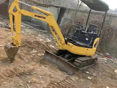 China Used earth moving machinery crawler excavator 2 ton high quality mini excavator Komatsu pc 18 MR for sale