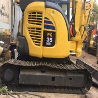 China Low price 3 tons used Japan imported Komatsu pc 35 MR crawler excavator with lower working hours for sale