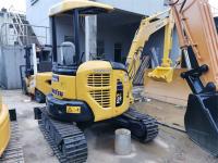 China Low price 3 tons used Japan imported Komatsu pc 35 MR crawler excavator with lower working hours for sale