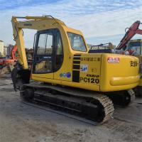 China High Quality 12 Tons Used Excavator Japan Imported Komatsu Pc 120 Crawler Excavator With Lower Working Hours for sale