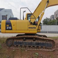 China 22 ton use Japan imported Komatsu pc 210 crawler excavator with high quality and low working hours ready for sale for sale