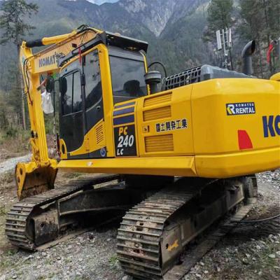 China 26 ton almost new Japan imported crawler excavator machine used refurbish Komatsu pc 240LC-8 for sale