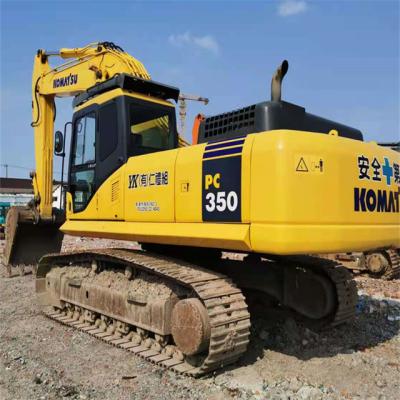 China 35 ton almost new Japan imported crawler excavator machine used refurbish Komatsu pc 350-7 for sale