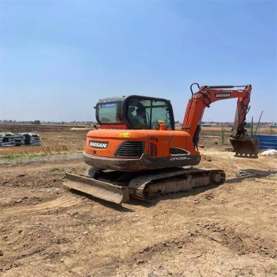 China 5.5 Ton Ready Used Excavator For Work And Experienced Used Korea Imported Doosan DX 55 for sale