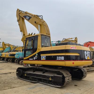 China 21 ton ready for work and experienced used Japan Caterpillar 320 B in a good condition for sale