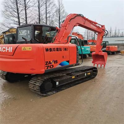China 6.3 Ton Mini Ready Used Excavator For Work And Experienced Used Japan Imported Hitachi ZX 70 Good Condition for sale