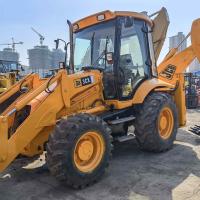 China Used JCB 3CX Backhoe Loader Excavator 6.07t Engine power 55kW for sale