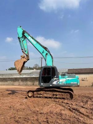 China Repossessed Excavators Kobelco Sk200 8 Super X Yn12 Weight 21.8t 118kW Engine Power for sale