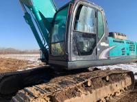 China 11.35m Max Reach Kobelco 350 Lc 8 9 10 Excavator Machine Used Weight 37.6t for sale