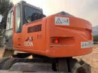 China 14 ton Japan imported 90% new Hitachi ZX 130W Used Wheel excavator with high quality and best performance for sale for sale