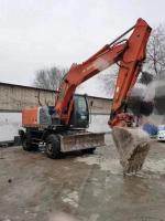 China 18 Ton Hitachi 170W-3 Used Wheel Excavator  0.82m3 Bucket Capacity for sale