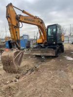 China 17.17 Ton Hyundai R150W-7 Used Wheel Excavator 4.5L Displacement for sale