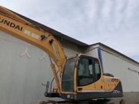 China Hyundai 225W-9 Used Wheel Excavator Max. Reach horizontal 9.8m for sale
