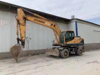 China Hyundai 225W-9 Used Wheel Excavator Max. Reach horizontal 9.8m for sale