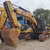 China Caterpillar 349D Used Crawler Excavator Dredging depth 4.18 m for sale