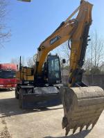China Ready To Work Chinese Original SANY SY155W Used Wheel Excavator TCD4.1 L4 Engine type for sale